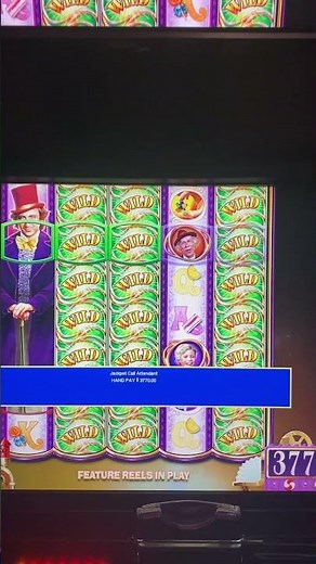 Willy Wonka and the Chocolate Factory Slot Machine Jackpot!