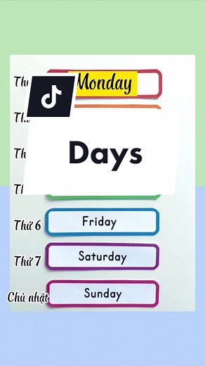 Learn English Days of the Week | Vocabulary and Pronunciation