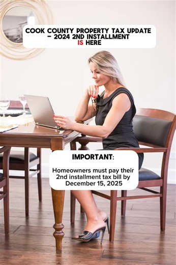 Cook County Property Tax Update – 2024 2nd Installment Is HereCook County has finally released the long-awaited 2024 2nd installment property tax bills. After months of delays caused by system shutdowns and processing backlogs, the county has resumed issuing the bills as of November 14.You can access your bill:✔️ Through the mail✔️ Online via the official Cook County Treasurer’s portalBills will continue to be released in phases over the next few days, so be sure to check your mailbox and your o