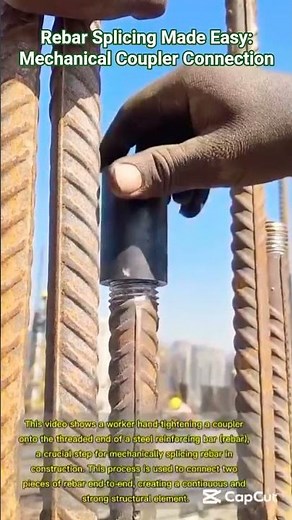 Rebar Splicing Made Easy: Mechanical Coupler Connection