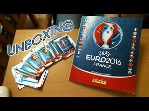 Album UEFA EURO 2016 (Unboxing Stickers - BE)