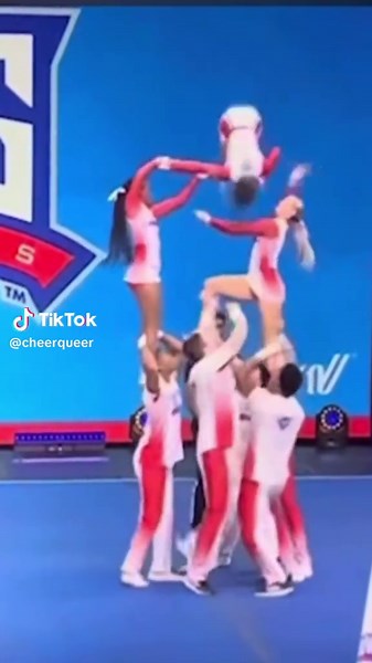 This is INSANE!!! #university #westgeorgia #cheer #wolves #pyramid #cheerleader #cheerleading #cheertok #cheernationals #stunts #squadgoals #fyppppppppppppppppppppppp #viralvideo