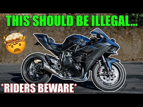 Riding An INSANE SUPERCHARGED Motorcycle | Kawasaki Ninja H2 Review | First Ride & Speed Run