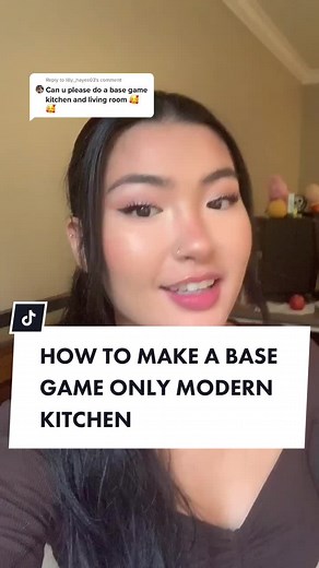 Modern Kitchen Butler's Pantry Build in The Sims 4