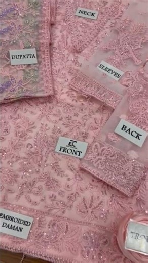 Zarif Net Suit: Luxurious Open Fabric & Premium Quality Showcase | LadiesReplica