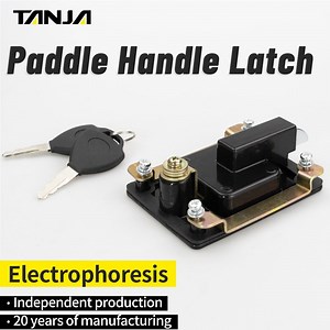 [Hot Item] Zinc Alloy Truck Tool Box Latch Lock Car Truck Paddle Handle Latch