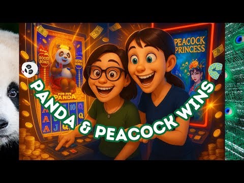 POW POW PANDA + PEACOCK PRINCESS Went OFF! Bonus Party at Soboba! 🎰💥