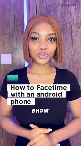 Here’s how to FaceTime with friends using Android phone #iphonetricks #iphone #ios #ios16 #apple #techtok #comfietech #samsung #capcut #whatsapp #android #ai #facebookreel #artificialintelligence #explore #africa #tech #FacebookPage #facebookviral #FacebookContestReels | Comfietech