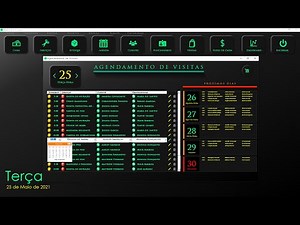 Excel VBA 1: Customers Booking and Appointment Scheduling System (UI UX)
