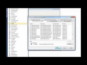 How to add reportviewer control in visual studio- Windows Forms Designer