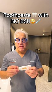 Toothpaste with no BS!!?😳🪥 #DrGerry #drgerrycuratola #dentist #dentistry #dr #dentalcare #toothpaste #revitin #oralmicrobiome | Dr. Gerry Curatola