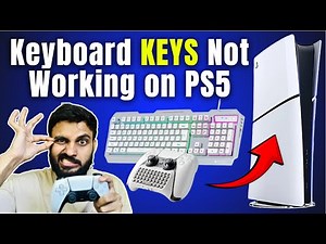 How to Fix Keyboard Keys Not Working on PS5 ⚡#playstation5 #ps5