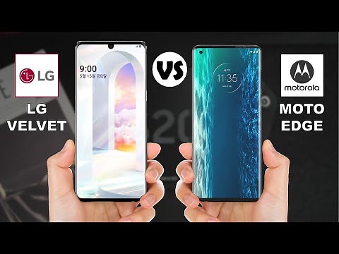 LG VELVET VS MOTOROLA EDGE