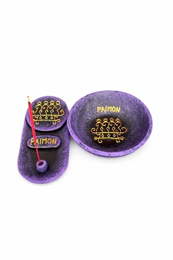 Paimon Sigil Lesser Key of Solomon Goetia SET - Etsy