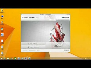 How to install Autocad 2016 in window 7, 8 and 10