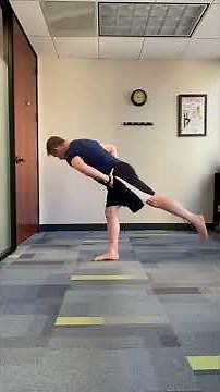 Closed Kinetic Chain Single Leg Hip Internal and External Rotation