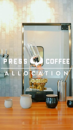 Great siphon presentation of Ninety Plus coffees featured at Press Coffee. World Champion Stanley Chien on the siphon was quite an experience for many who had not previously seen the brewing method. | Ninety Plus