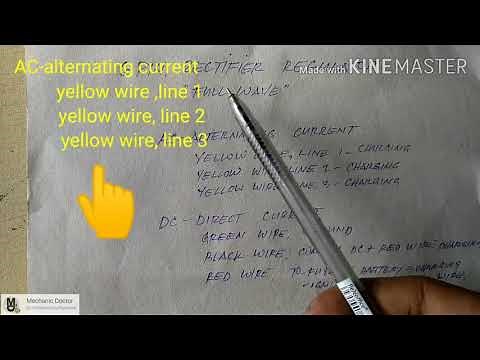 6 pin,rectifier regulator/full-wave