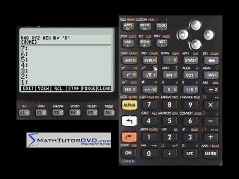 Powers and Roots using the HP-50g Calculator