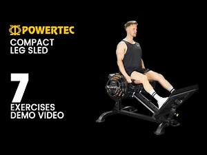 7 Must-Try Exercises on the Powertec Compact Leg Sled | Maximize Your Leg Gains at Home! 🏋️‍♂️🔥