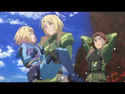 Heavy Object (Dub) - ending scene