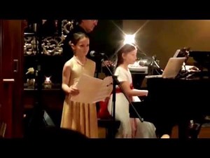 Amira Willighagen - Singing Duet with Alma Deutscher from Alma's Opera Cinderella
