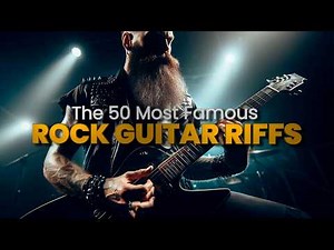 The 50 Most Iconic Rock Guitar Riffs of All Time 🎸🔥 | #guitarriff #guitarplayer