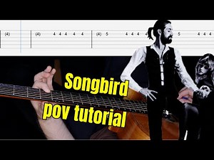 Songbird Guitar Tabs Tutorial (Fleetwood Mac)