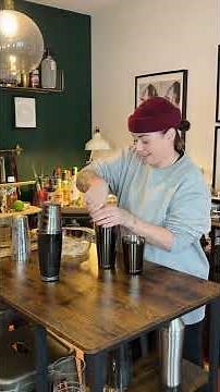 Cocktail Techniques: Cocktail Shaker Beginner/ intermediate/ advanced