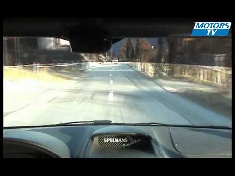 Clio R3 Trophy crash at Valais Rally 2009