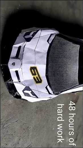 Handmade RC Lamborghini from Paper 🤯 | It Actually Drives!