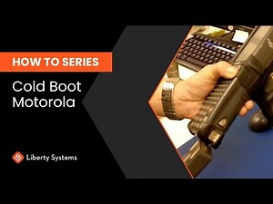 How to cold boot Motorola MC92, MC9190, MC9090