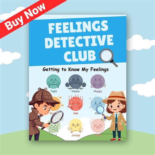 Feelings Worksheet for Kids Ages 5-8 | Printable Social Emotional Learning Workbook | Emotional Regulation Activity | SEL PDF Download - Etsy