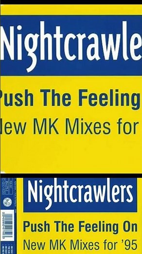 Nightcrawlers _Push The Feeling On -1994