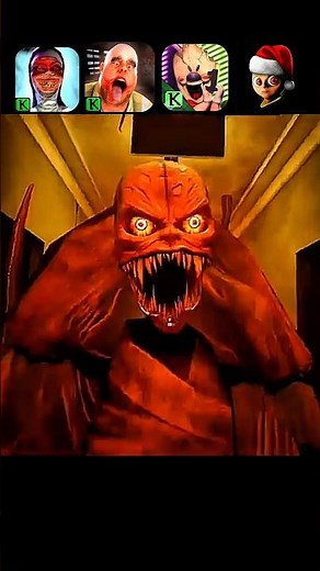 Evil Nun x Mr Meat x Ice Scream x The Baby Yellow Horror Comparison #horrorgame #shorts