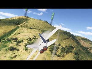 Crushing the Mach Loop - Low Flying Speed Run - F/A-18 Super Hornet