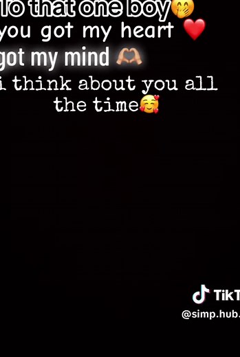 Simping for Him: TikToks Dedicated to That One Boy