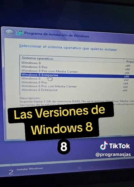 Versiones de Windows 8: Todo lo que necesitas saber