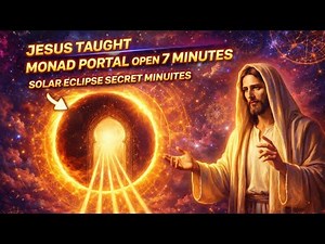 Jesus Taught the Solar Eclipse Secret | Every 18 Months the Monad Portal Opens for 7 Minutes