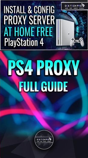 PS4 PROXY SETUP #ps4 #gaming #playstation