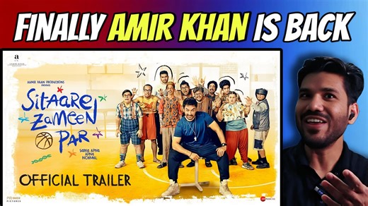 1.3M views · 32K reactions | Sitaare Zameen Par Trailer Reaction | Aamir Khan is Back! | Genelia Deshmukh #SitaareZameenPar #AamirKhan #GeneliaDeshmukh #TrailerReaction #BollywoodTrailer #AamirKhanMovie #SitaareZameenParReaction #BollywoodReaction #EmotionalDrama #Bollywood2025 #SabkaApnaApnaNormal | M Bros India | Facebook