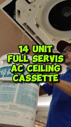 Expert Air Conditioning Services for Ceiling Cassette Units in Oriental Kopi Puchong