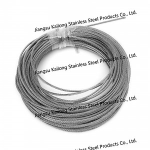 [Hot Item] Good Price 1*7 Stainless Steel Cable Stainless Steel Wire Rope 12mm for Balustrade Wire Rope