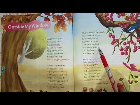 Outside My Window Poem Class -3 New Oxford Modern English