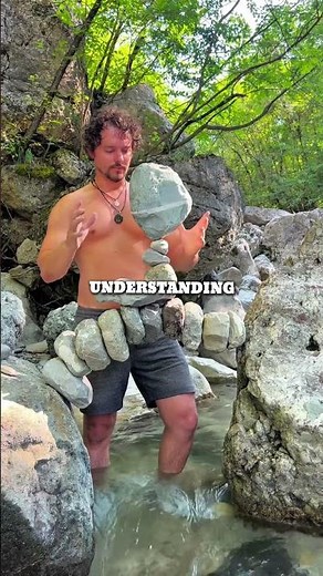 The Art of Rock Balancing #rockbalancing #shorts