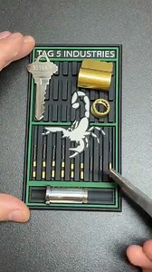 Tag 5 Industries Mini Lock Pinning Mat #lockpicking #LOCK #foryou | Lock Picking V