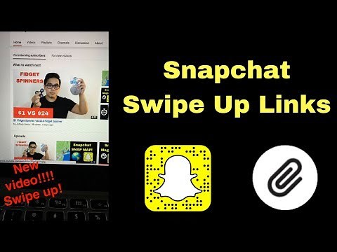 Snapchat: "Swipe Up" Links