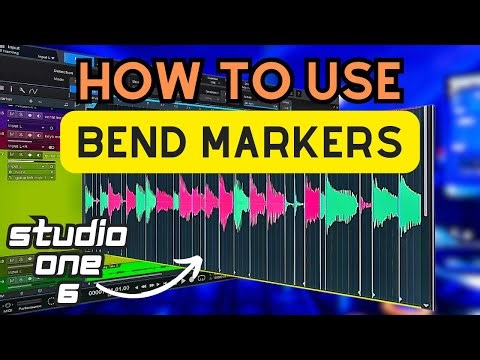 How to use Bend Markers in Studio One 6!