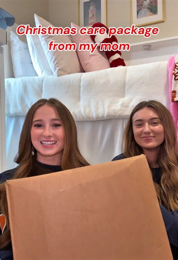 AWWW the perfect motivation for finals season🥹 my mom is the best follow her @Nat and Ava Unfiltered #collegecarepackage #christmaspackage #roommates #uva #collegefinals