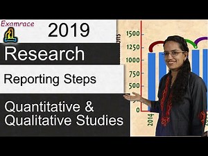 How to Write a Research Report? | Research Reporting Steps: Quantitative and Qualitative Studies Video Lecture | Crash Course for UGC NET Population Studies